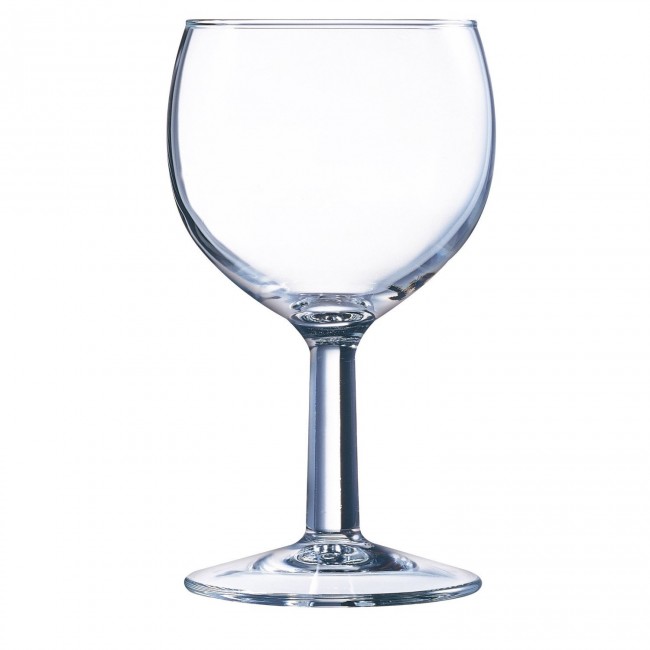 Balloon-shaped transparent stem wine glass 7oz / 19cl - Luminarc
